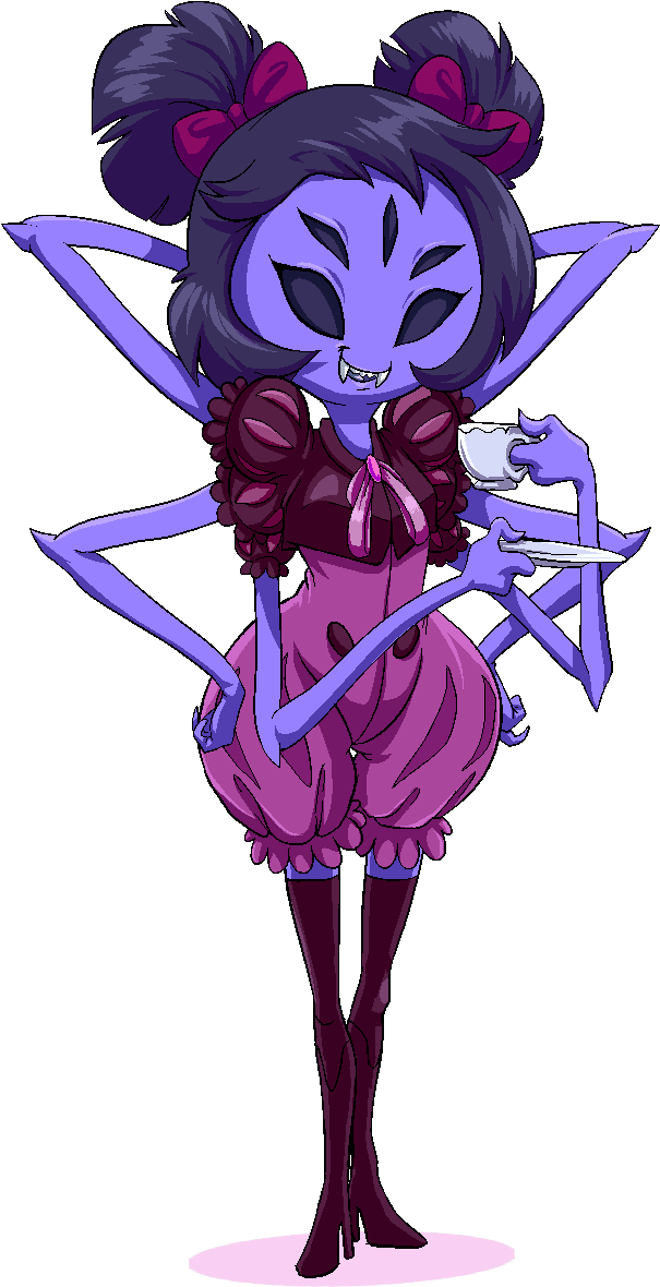 Congratulations! The PNG Image Has Been Downloaded (Muffet - Undertale ...