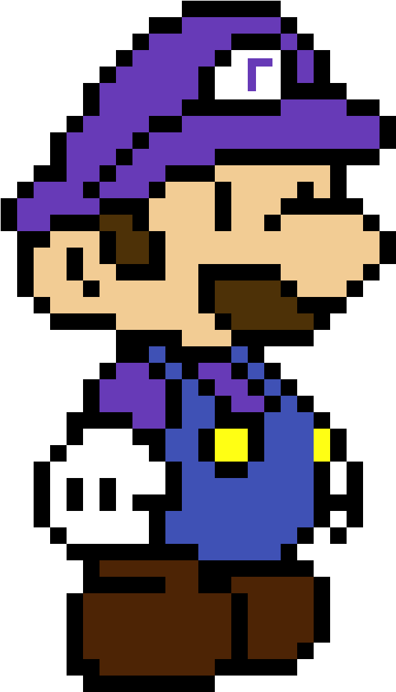 Congratulations! The PNG Image Has Been Downloaded (Waluigi For Smash ...