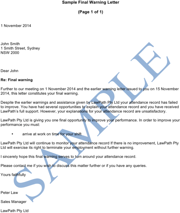 Congratulations! The PNG Image Has Been Downloaded (Final Warning Letter Sample Lawpath Warning ...