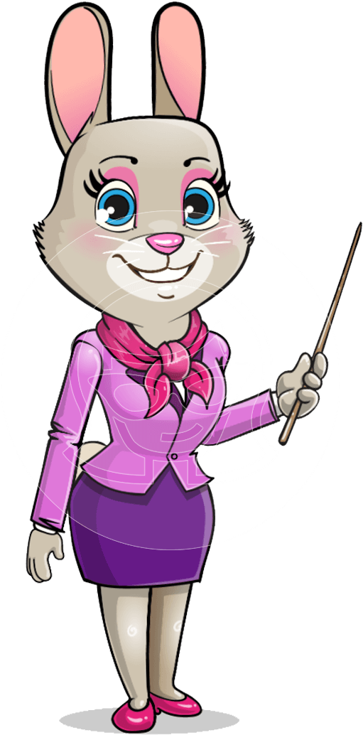 Congratulations! The PNG Image Has Been Downloaded (Cartoon Rabbit ...