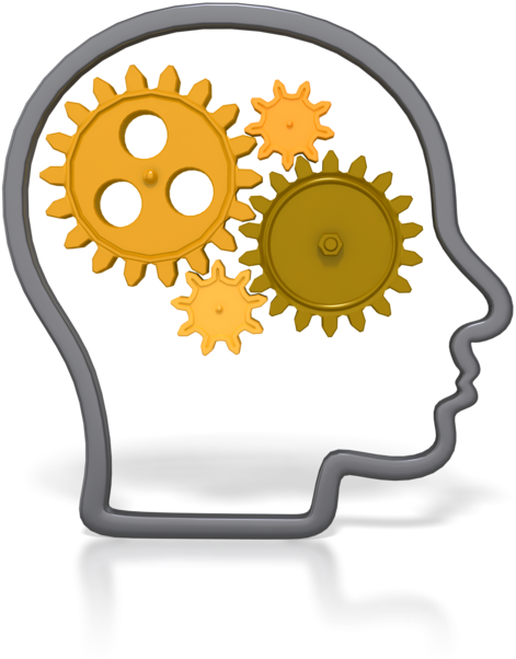 Congratulations! The PNG Image Has Been Downloaded (Brain Gears Icon ...
