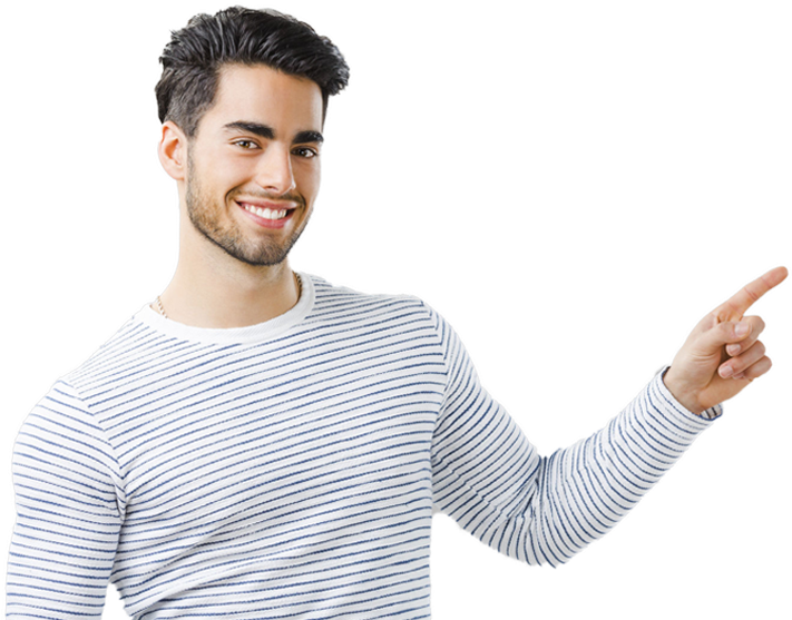 Congratulations! The PNG Image Has Been Downloaded (Guy Pointing Png ...