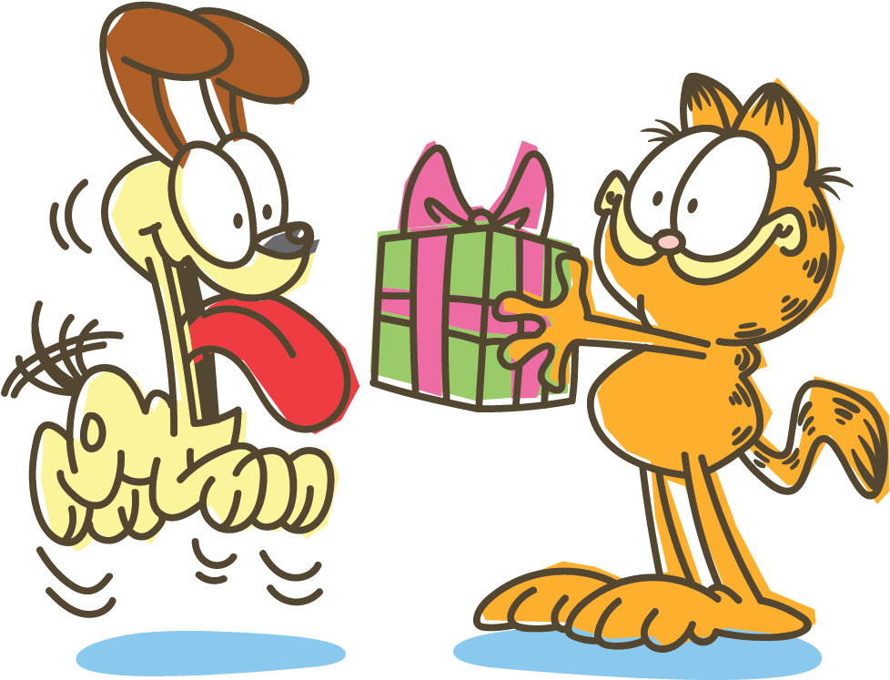 Congratulations! The PNG Image Has Been Downloaded (Garfield Line ...