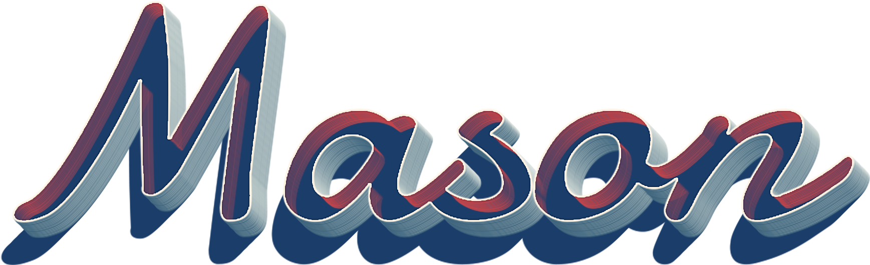 Congratulations! The PNG Image Has Been Downloaded (Mason 3d Letter Png ...