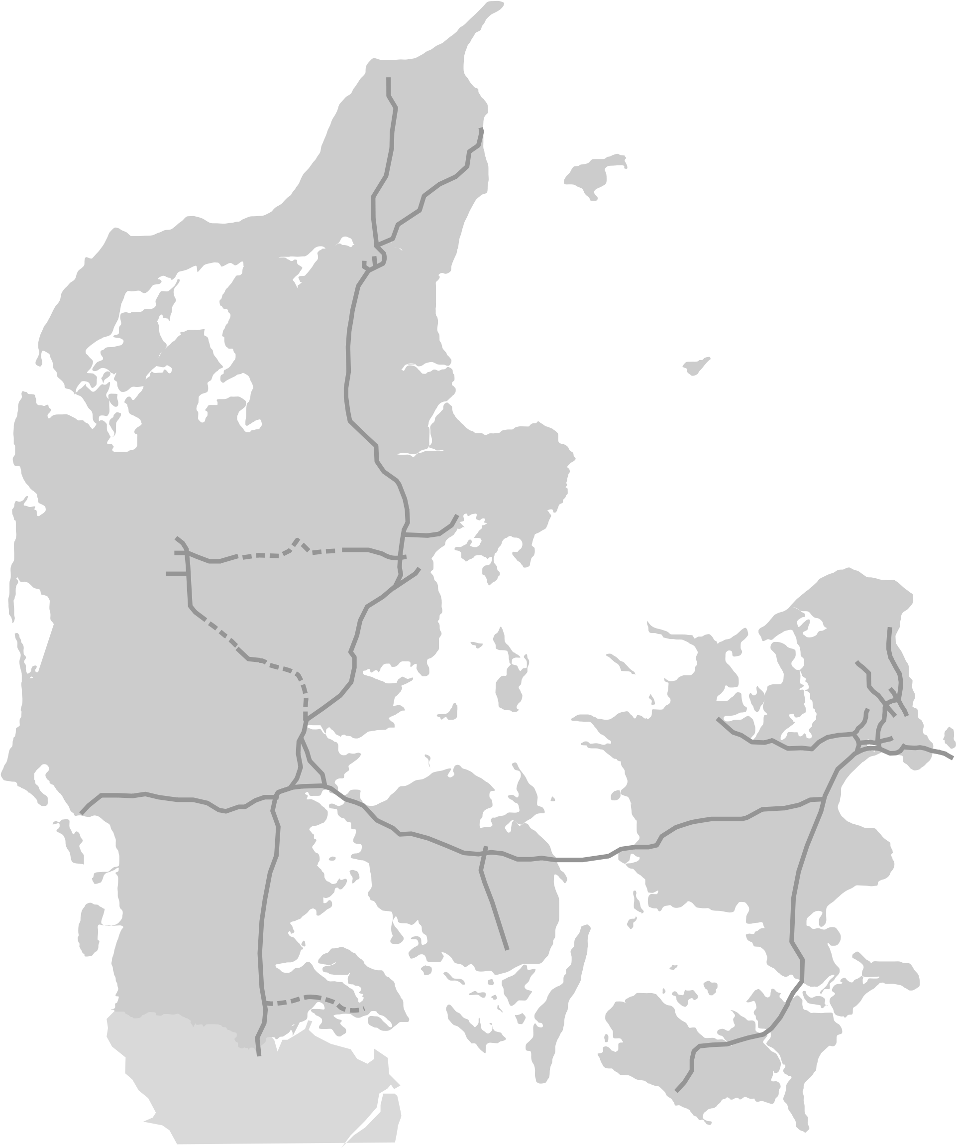 Congratulations! The PNG Image Has Been Downloaded (Denmark Map Grey ...