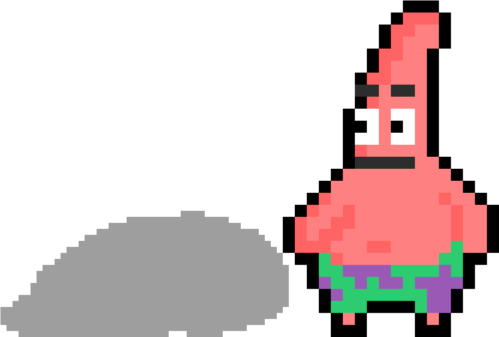 Congratulations! The PNG Image Has Been Downloaded (Pixel Art Patrick ...