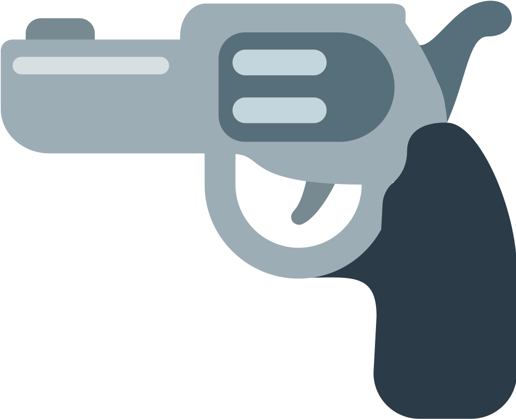 Congratulations! The PNG Image Has Been Downloaded (Emoji Pistol Gun ...
