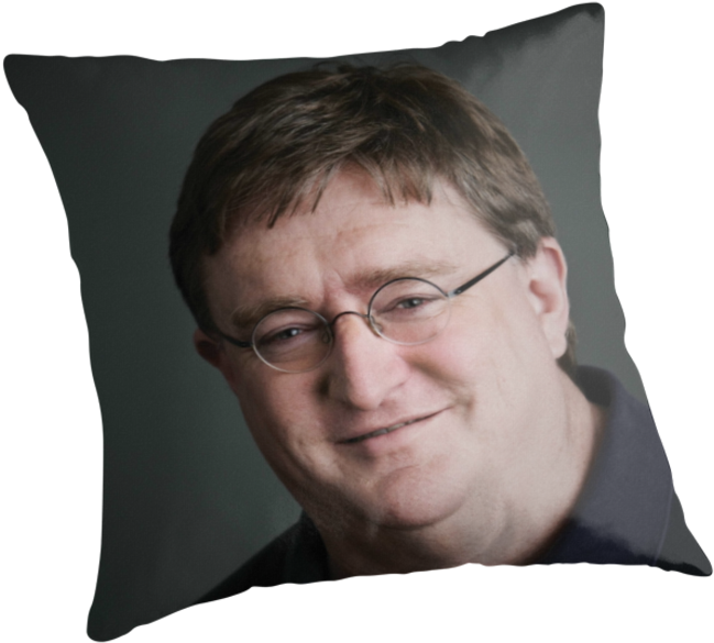 Congratulations! The PNG Image Has Been Downloaded (Gaben Pillow ...