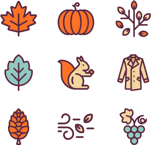 Congratulations! The PNG Image Has Been Downloaded (Fall Icons Clipart ...