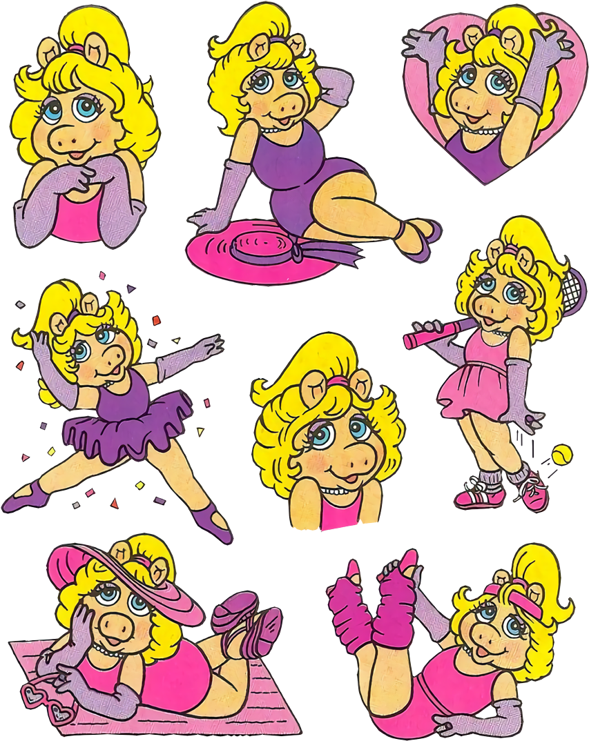 Congratulations! The PNG Image Has Been Downloaded (80s Ms Piggy ...