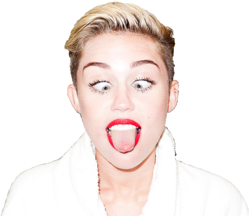 Congratulations! The PNG Image Has Been Downloaded (Surprised - Miley ...