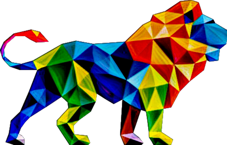 Congratulations! The PNG Image Has Been Downloaded (Lion Abstract Png ...