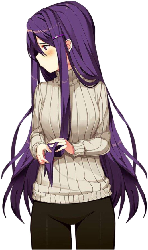Congratulations! The PNG Image Has Been Downloaded (Yuri Ddlc Png ...