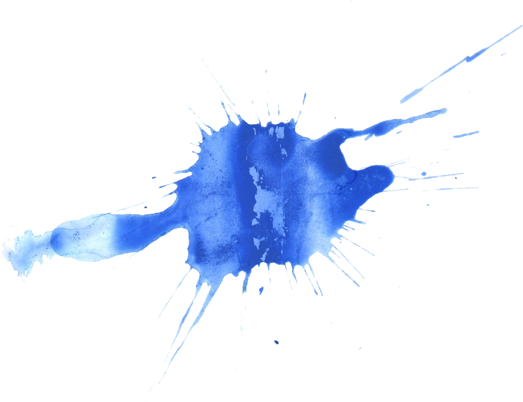 Congratulations! The PNG Image Has Been Downloaded (Blue Paint Splatter ...