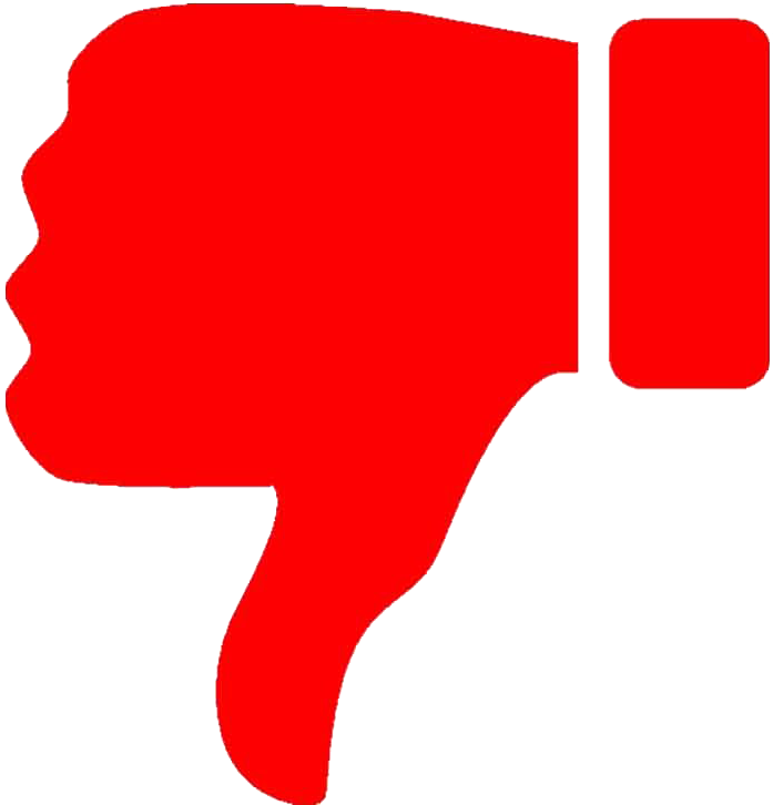 Congratulations! The PNG Image Has Been Downloaded (Red Thumbs Down Png ...