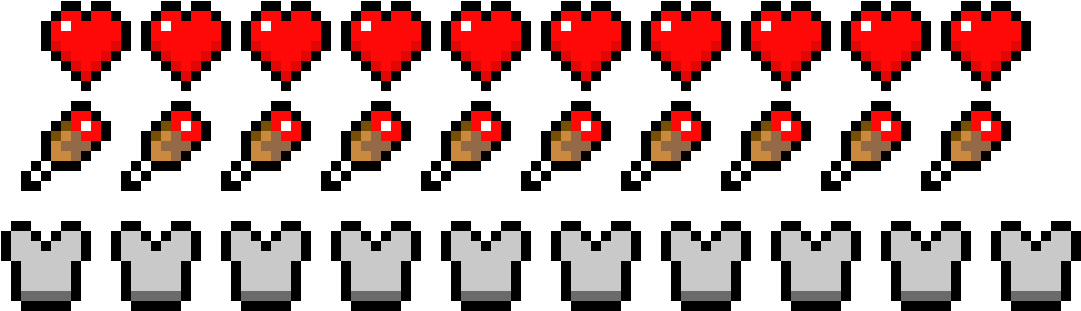 Congratulations! The PNG Image Has Been Downloaded (Hud Minecraft Png ...