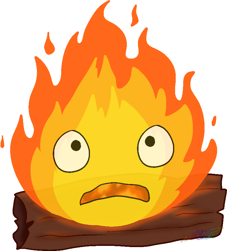 Congratulations! The PNG Image Has Been Downloaded (Calcifer, HD Png ...