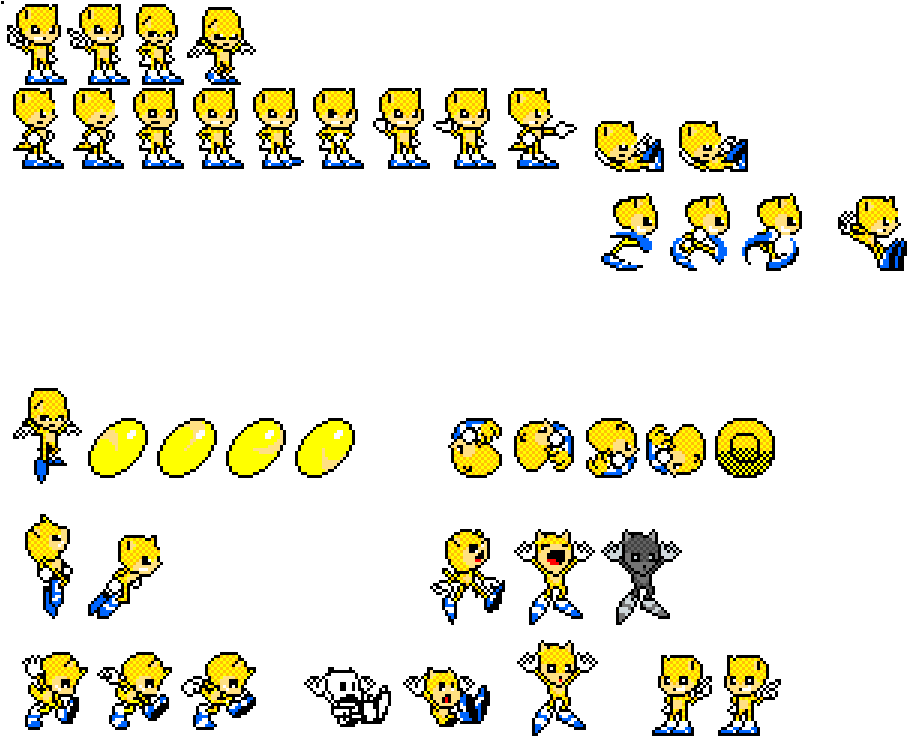 Congratulations! The PNG Image Has Been Downloaded (Toei Sonic Sprite ...