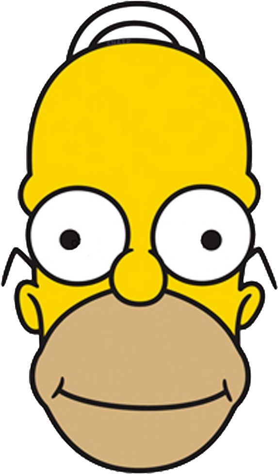 Congratulations! The PNG Image Has Been Downloaded (Homer Simpson Face ...