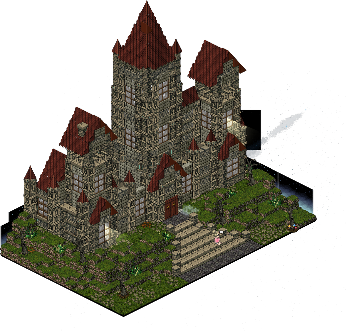 Congratulations! The PNG Image Has Been Downloaded (Habbo Haunted House ...