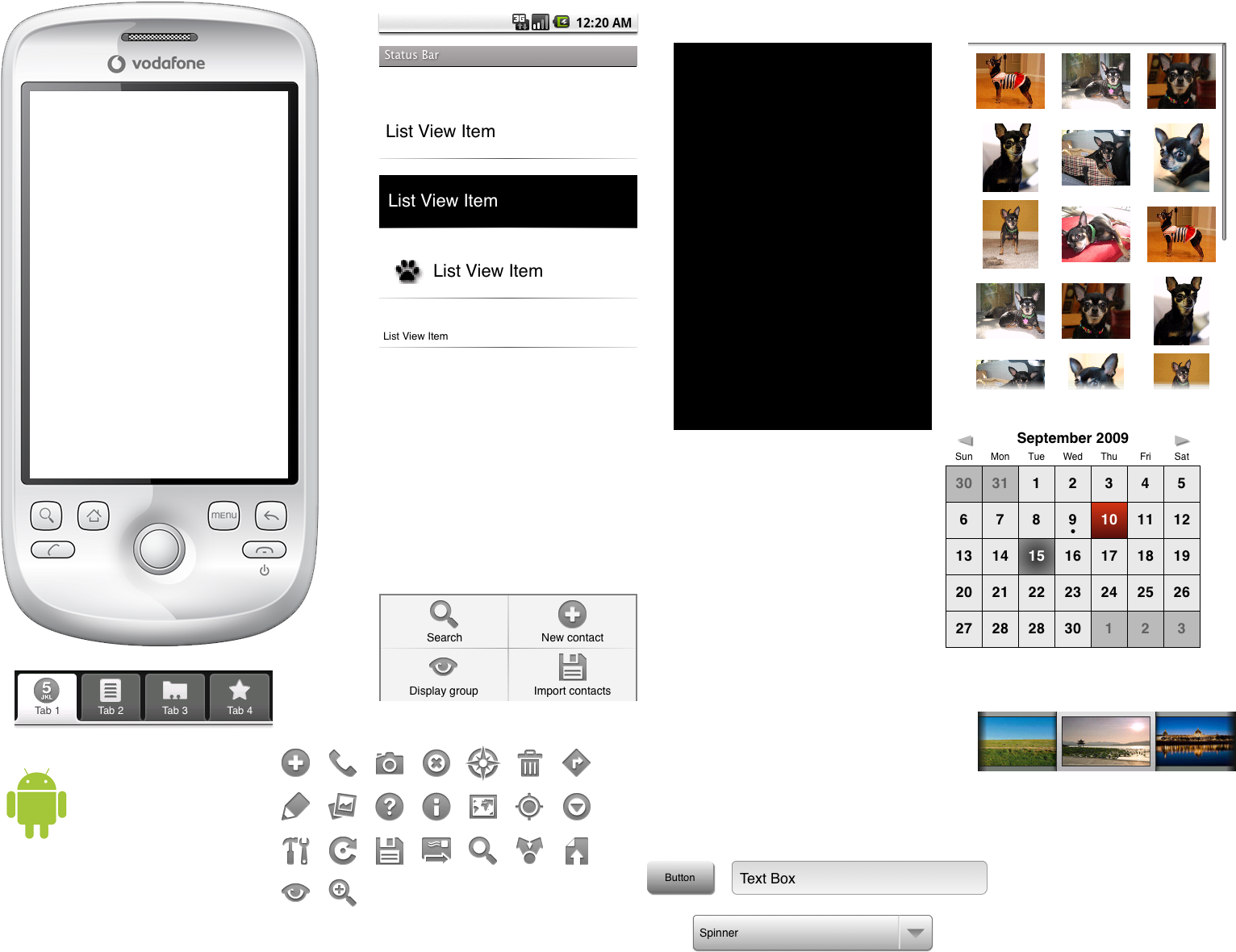 Congratulations! The PNG Image Has Been Downloaded (Android Ui Elements ...
