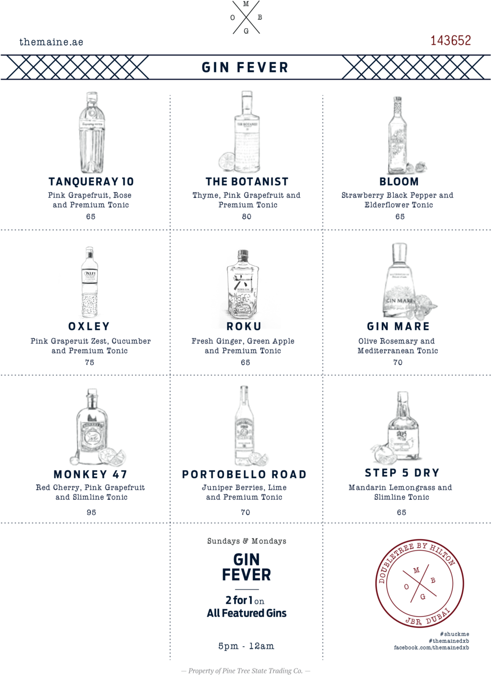 Congratulations! The PNG Image Has Been Downloaded (Jbr Gin Fever Menu ...