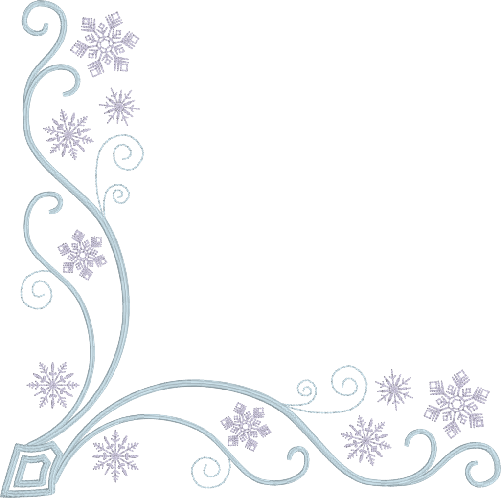 Congratulations! The PNG Image Has Been Downloaded (Snowflake Corner Png, Transparent Png) - PNGitem
