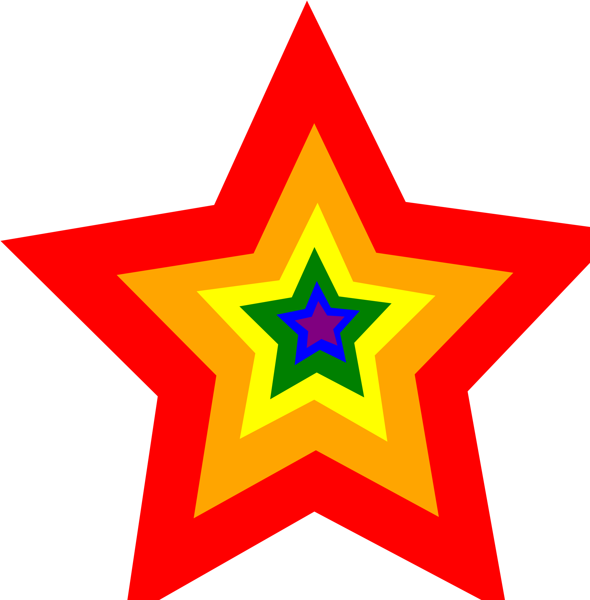 Congratulations! The PNG Image Has Been Downloaded (Hd Rainbow Star ...