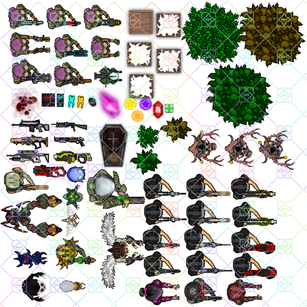 Congratulations! The PNG Image Has Been Downloaded (Top Down Alien ...