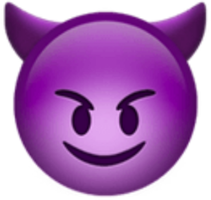 Congratulations! The PNG Image Has Been Downloaded (Purple Devil Emoji ...