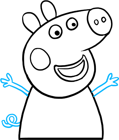 Congratulations! The PNG Image Has Been Downloaded (How To Draw Peppa ...