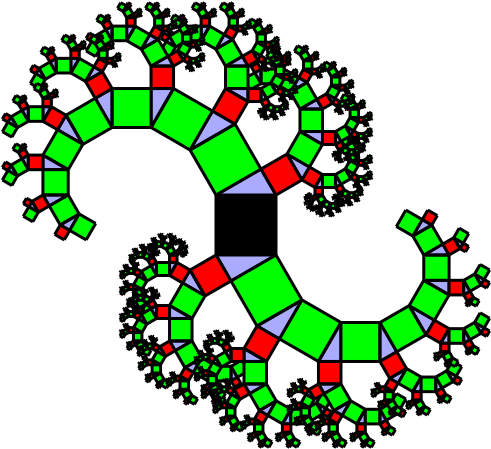 Congratulations! The PNG Image Has Been Downloaded (Pythagoras Trees ...