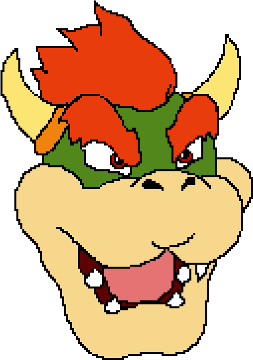 Congratulations! The PNG Image Has Been Downloaded (Bowser's Head From ...