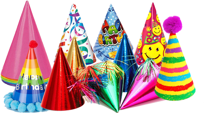Congratulations! The PNG Image Has Been Downloaded (Birthday Cap Png ...