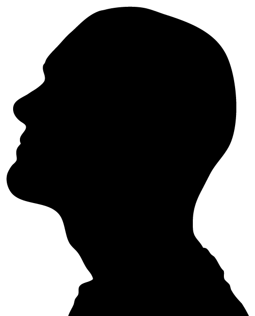 Congratulations! The PNG Image Has Been Downloaded (Man Head Silhouette ...