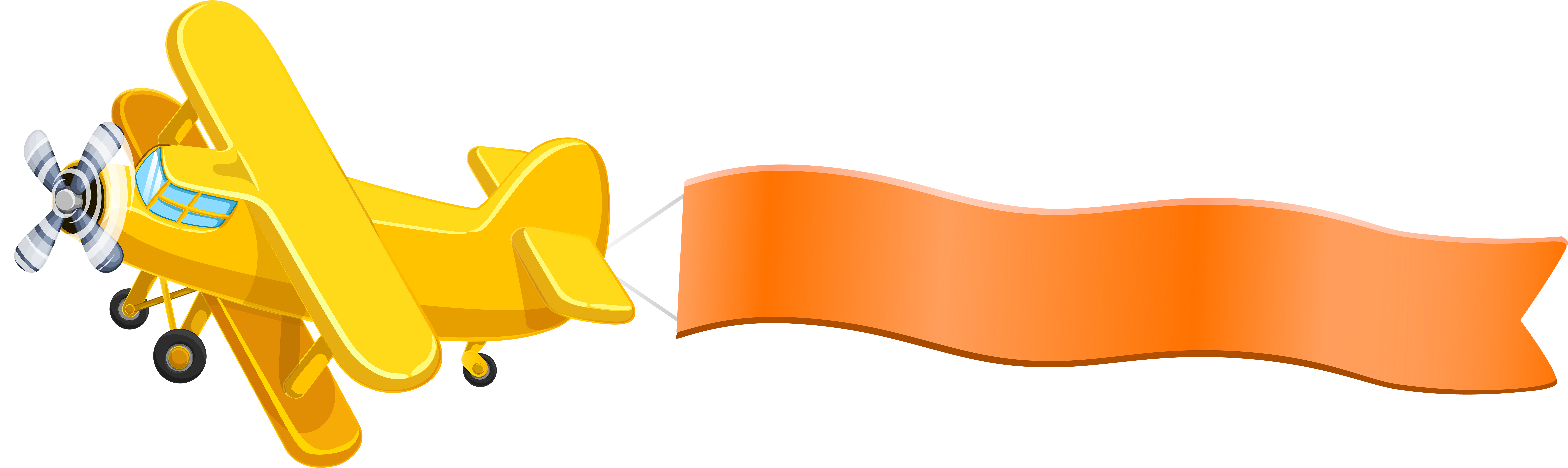 Congratulations! The PNG Image Has Been Downloaded (Plane With Banner ...