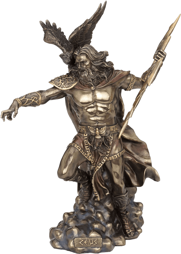 Congratulations! The PNG Image Has Been Downloaded (Bronze Zeus With ...