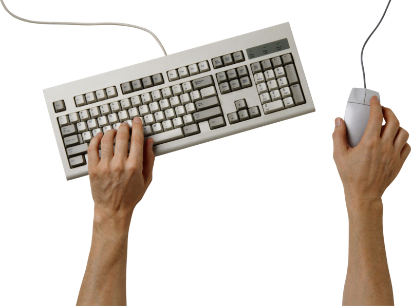 Congratulations! The PNG Image Has Been Downloaded (Hands Typing On ...