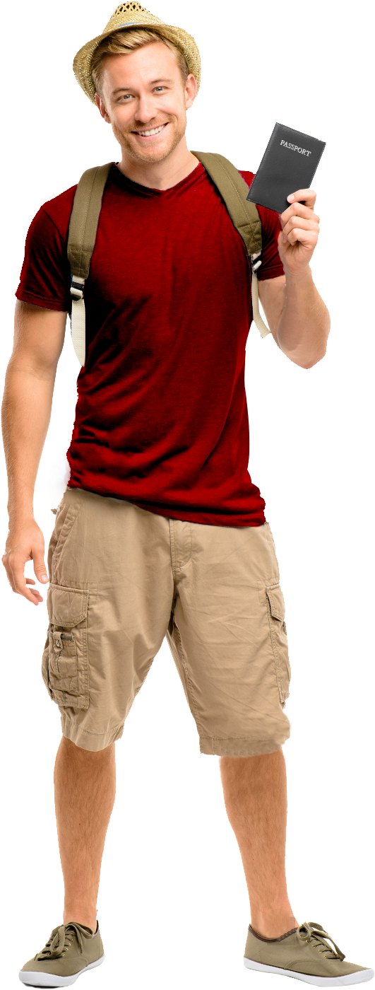 Congratulations! The PNG Image Has Been Downloaded (Tourist White ...