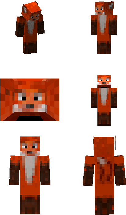 Congratulations! The PNG Image Has Been Downloaded (Minecraft Hd Fox ...