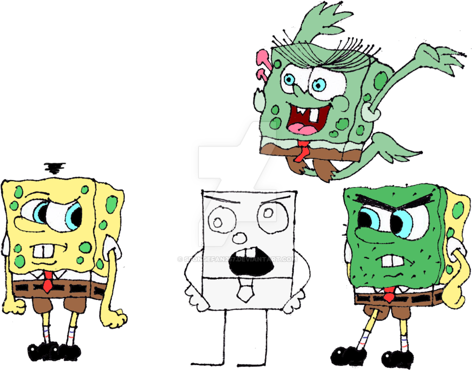 Congratulations! The PNG Image Has Been Downloaded (Doodlebob Drawing ...