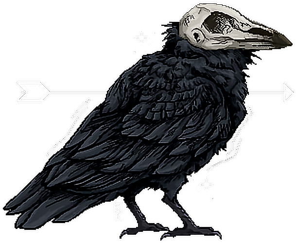 Congratulations! The PNG Image Has Been Downloaded (#raven #skull # ...