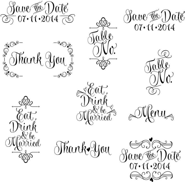 Congratulations! The PNG Image Has Been Downloaded (Transparent Wedding ...