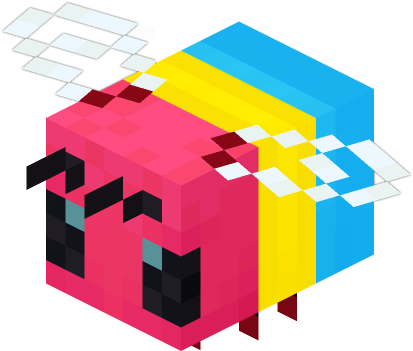 Congratulations! The PNG Image Has Been Downloaded (Minecraft Bee Png ...