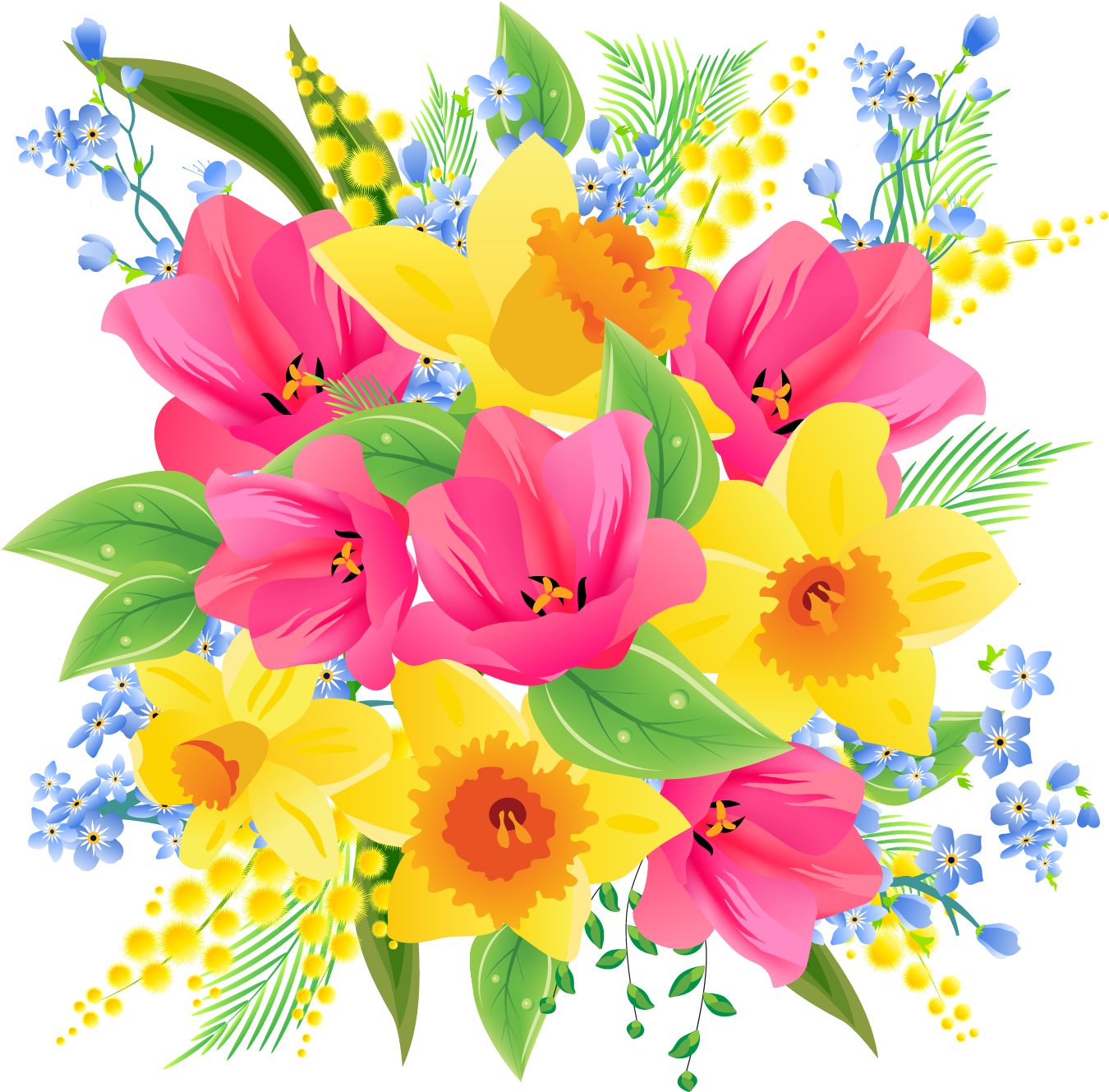 Congratulations! The PNG Image Has Been Downloaded (Clipart Flowers ...