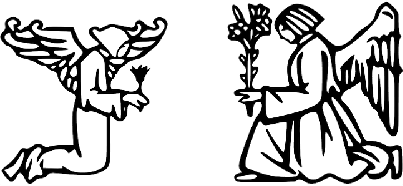Congratulations! The PNG Image Has Been Downloaded (Two, Outline, Angel ...