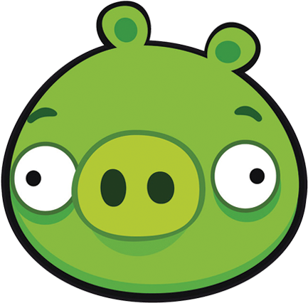 Congratulations! The PNG Image Has Been Downloaded (A Green Pig ...