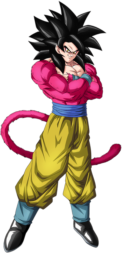 Congratulations! The PNG Image Has Been Downloaded (Goku Super Saiyan 4 ...