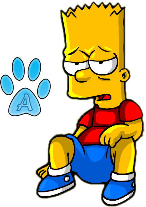 Congratulations! The PNG Image Has Been Downloaded (Bart Simpson Png ...