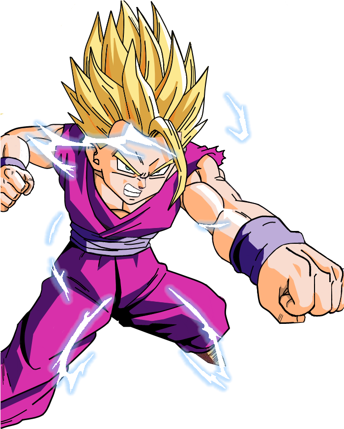 Congratulations! The PNG Image Has Been Downloaded (Teen Gohan Ssj2 Png ...